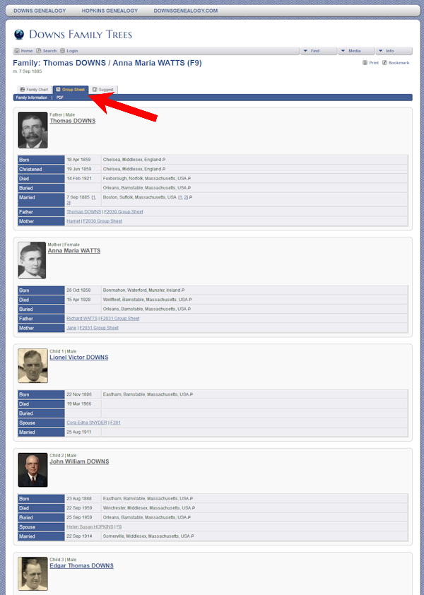 How to Use Downs Family Trees – Downs Genealogy